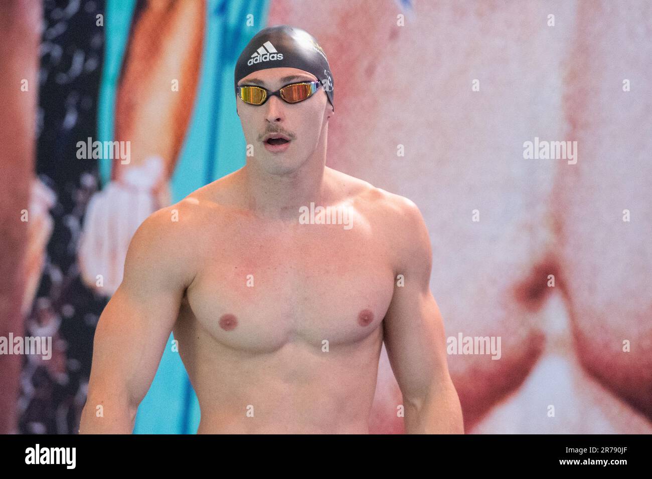 Rennes, France. 13th June, 2023. Maxime Grousset competes during the ...