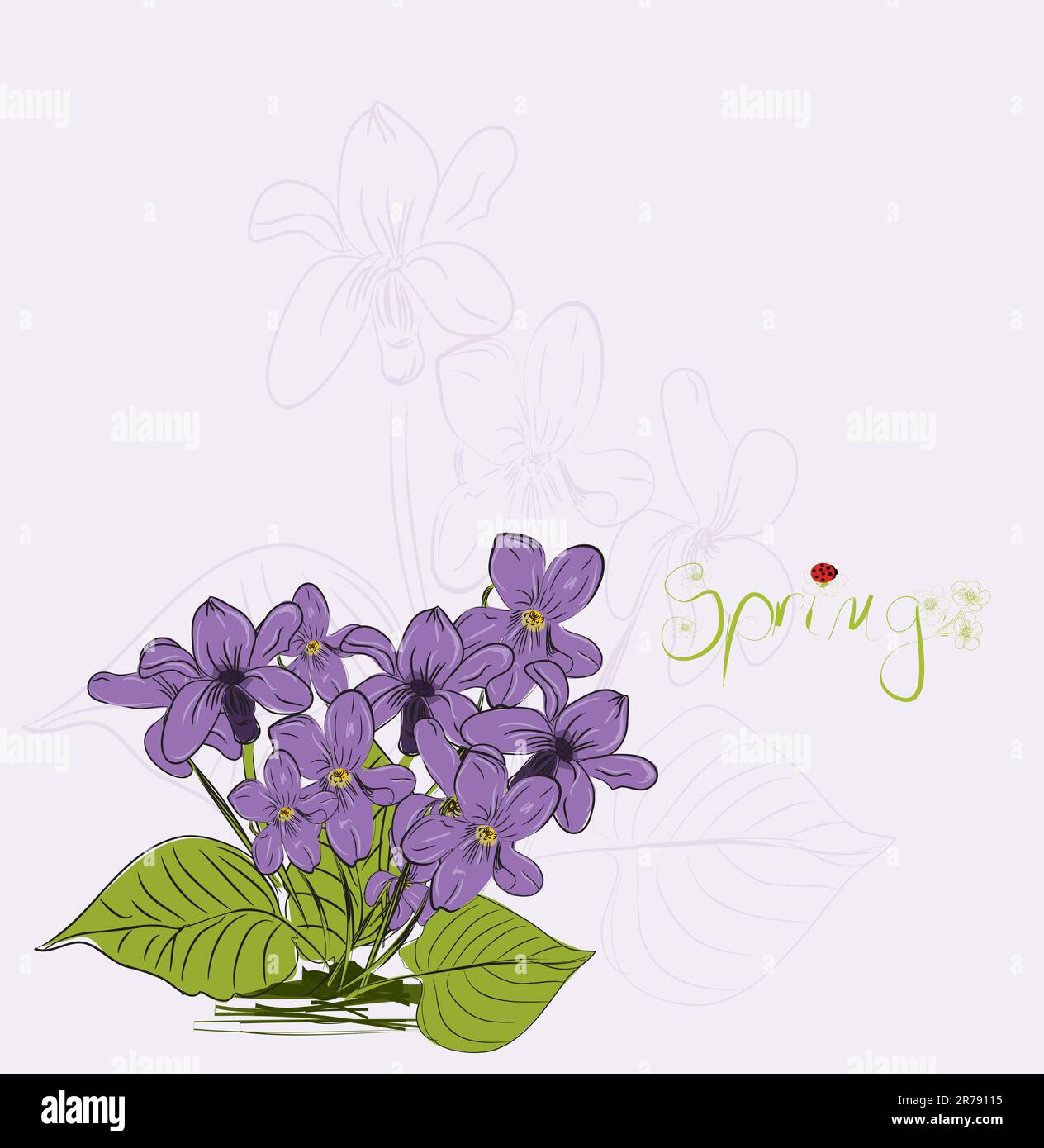Violet curve Stock Vector Images - Alamy