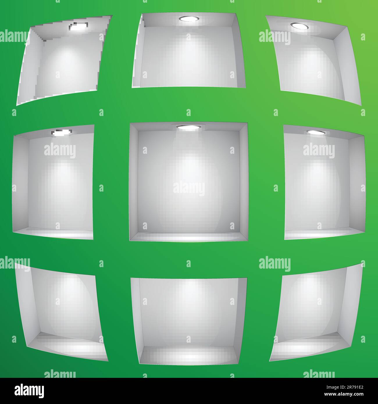 Empty fisheye Stock Vector Images - Alamy