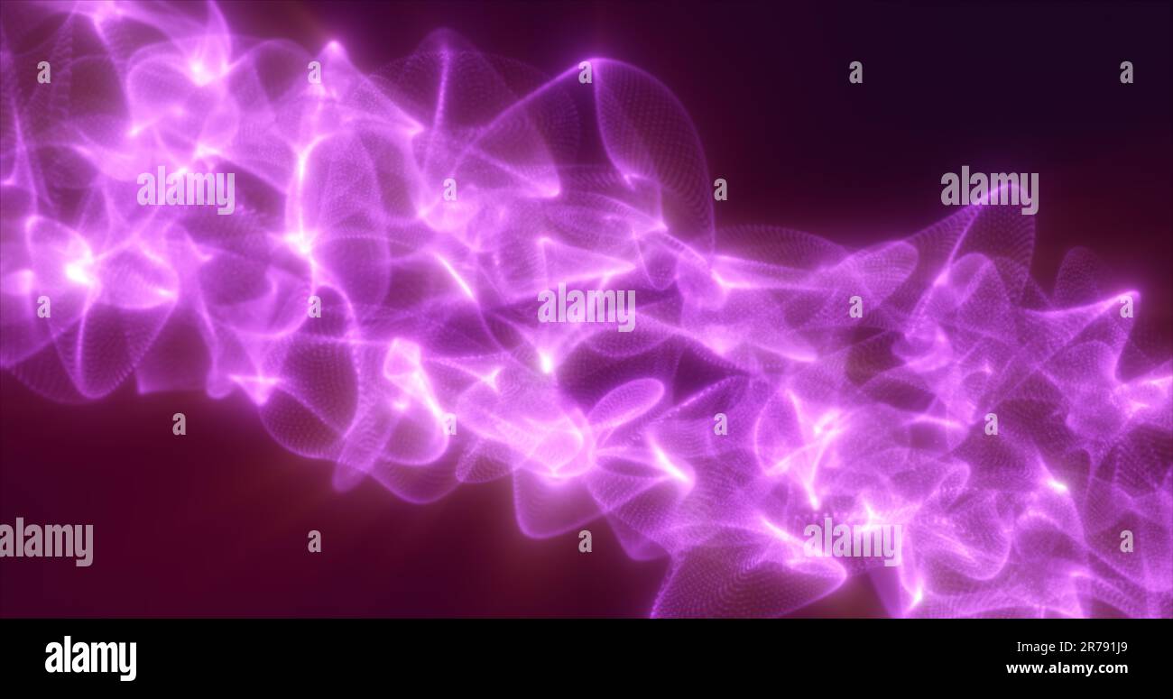Purple waves from energy hi-res stock photography and images - Alamy