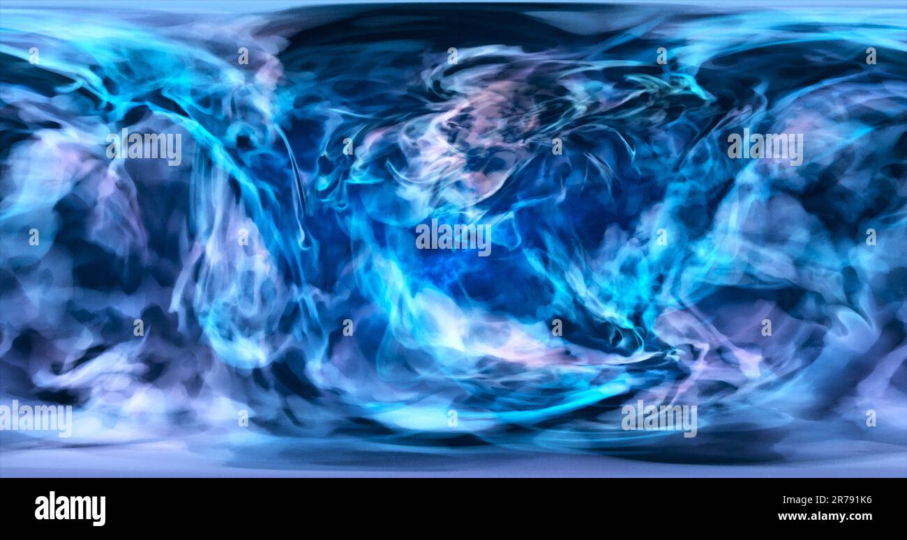 Abstract waves of iridescent glowing energy magical cosmic galactic ...