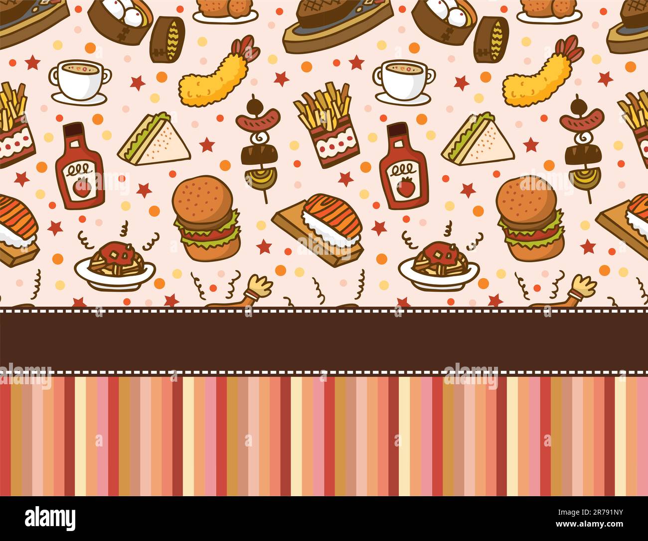 Restaurant birthday design Stock Vector Images - Alamy