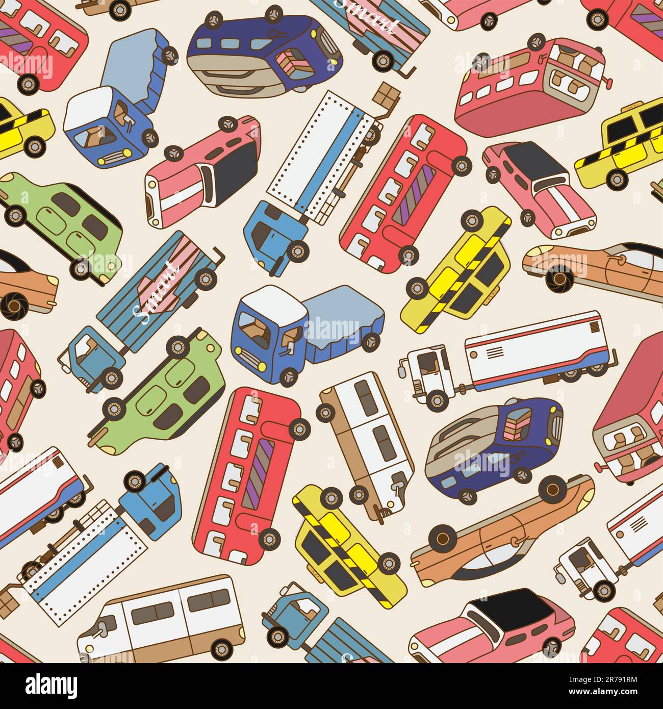 Seamless car hi-res stock photography and images - Alamy