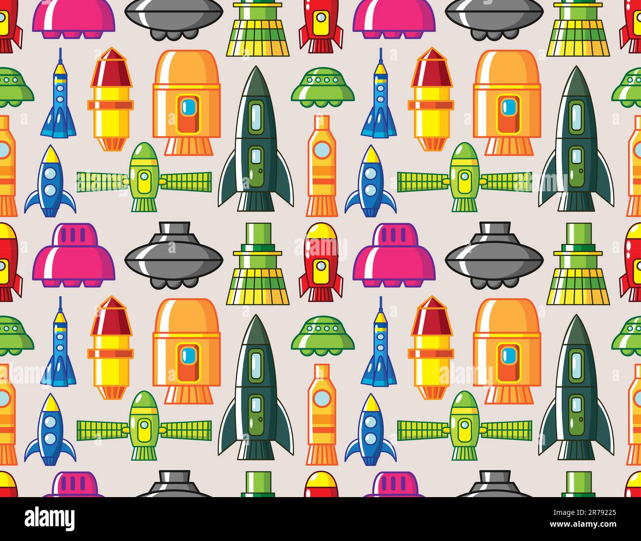 Spacecraft design Stock Vector Images - Alamy