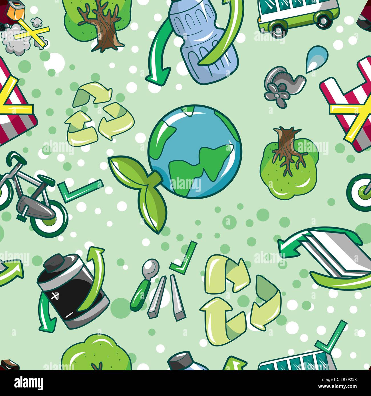 Seamless eco hi-res stock photography and images - Alamy