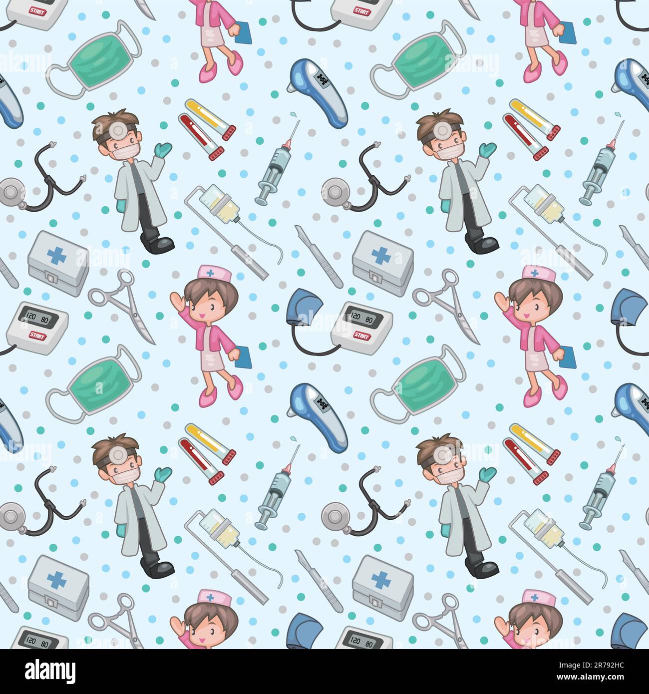 Doctor pattern hi-res stock photography and images - Alamy