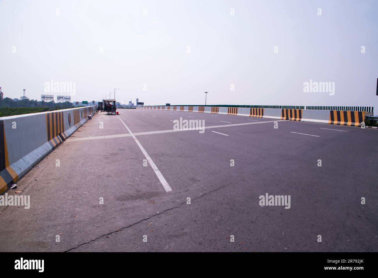 Divide Expressway road in Bhanga Interexchange of Bangladesh Stock ...