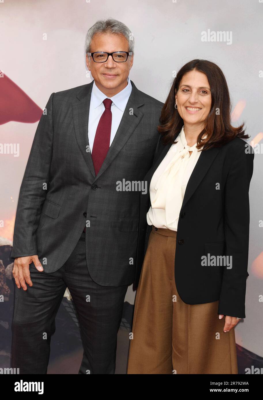 HOLLYWOOD, CALIFORNIA - JUNE 12: (L-R) Mike De Luca, Co-Chairperson and ...