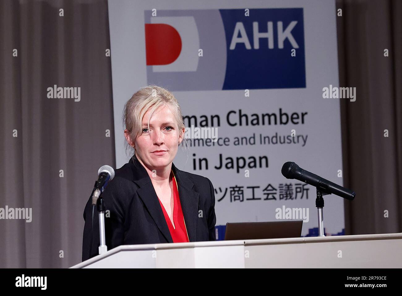 June 14, 2023, Tokyo, Japan: Dr. Anna Wallbrecht Deputy Head of ...