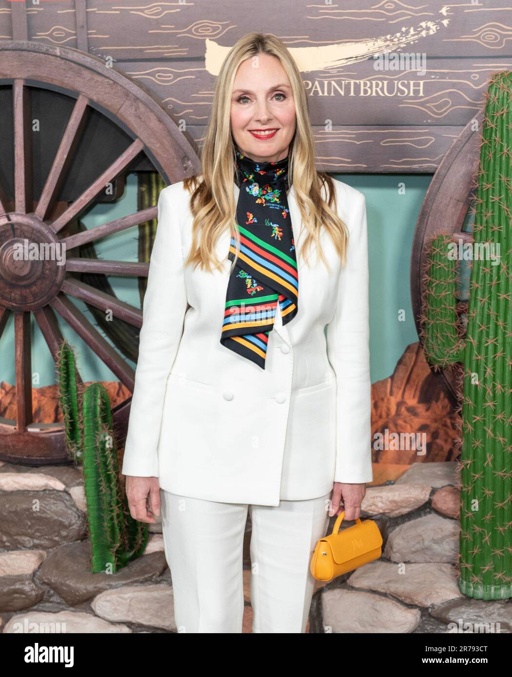 New York, USA. 14th June, 2023. Hope Davis attends New York premiere of ...