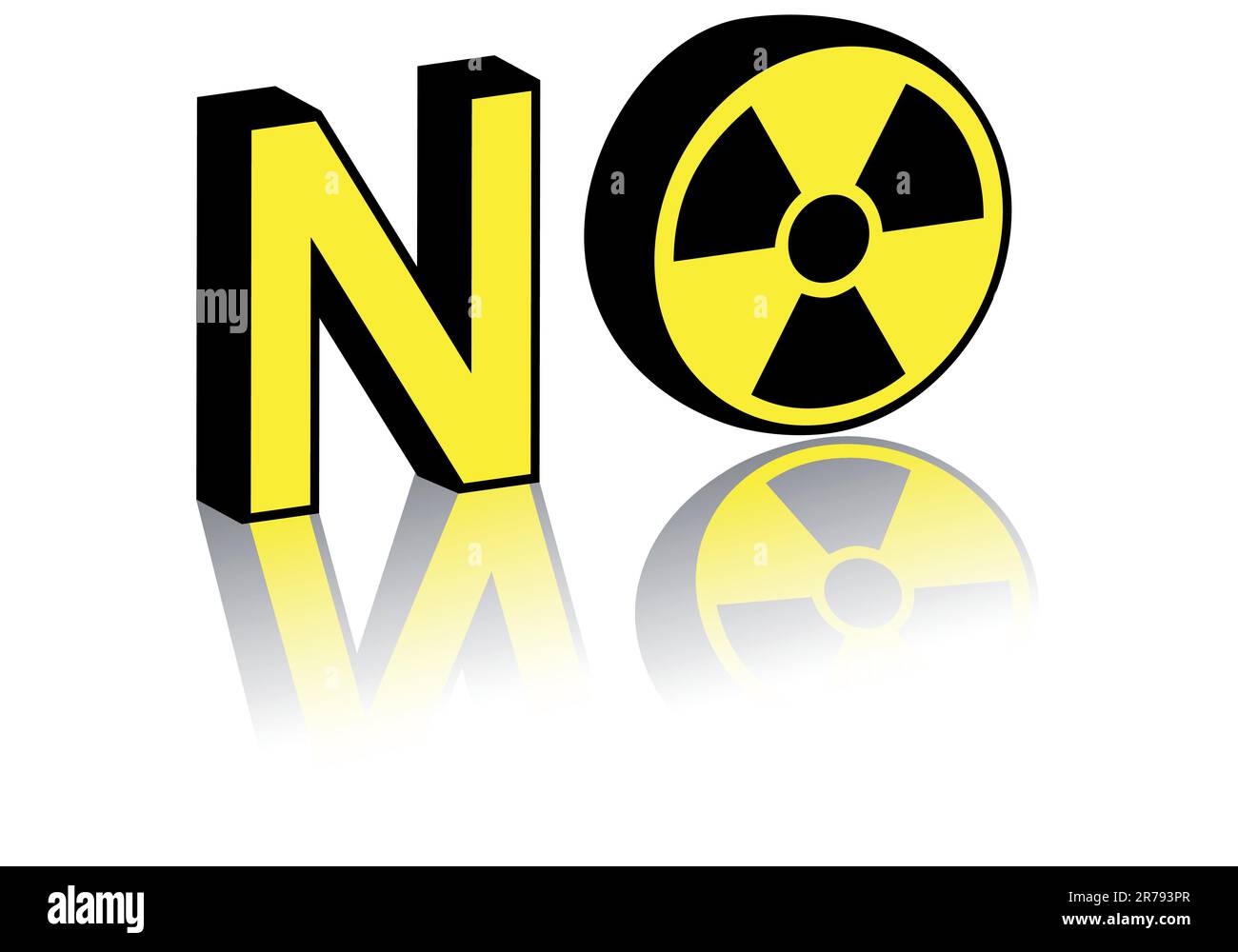 no to atomic energy, vector illustration Stock Vector Image & Art - Alamy