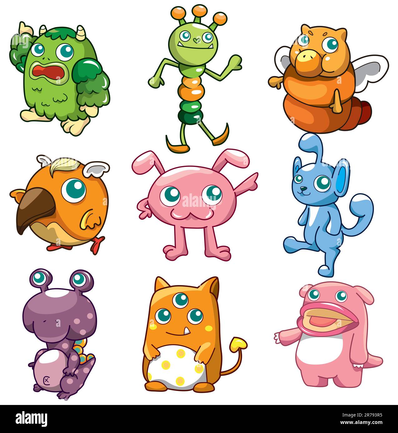 cartoon monster icon Stock Vector Image & Art - Alamy