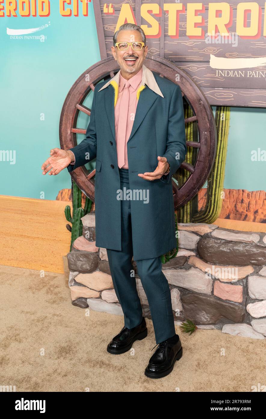 Jeff Goldblum attends New York premiere of Asteroid City at Alice Tully ...