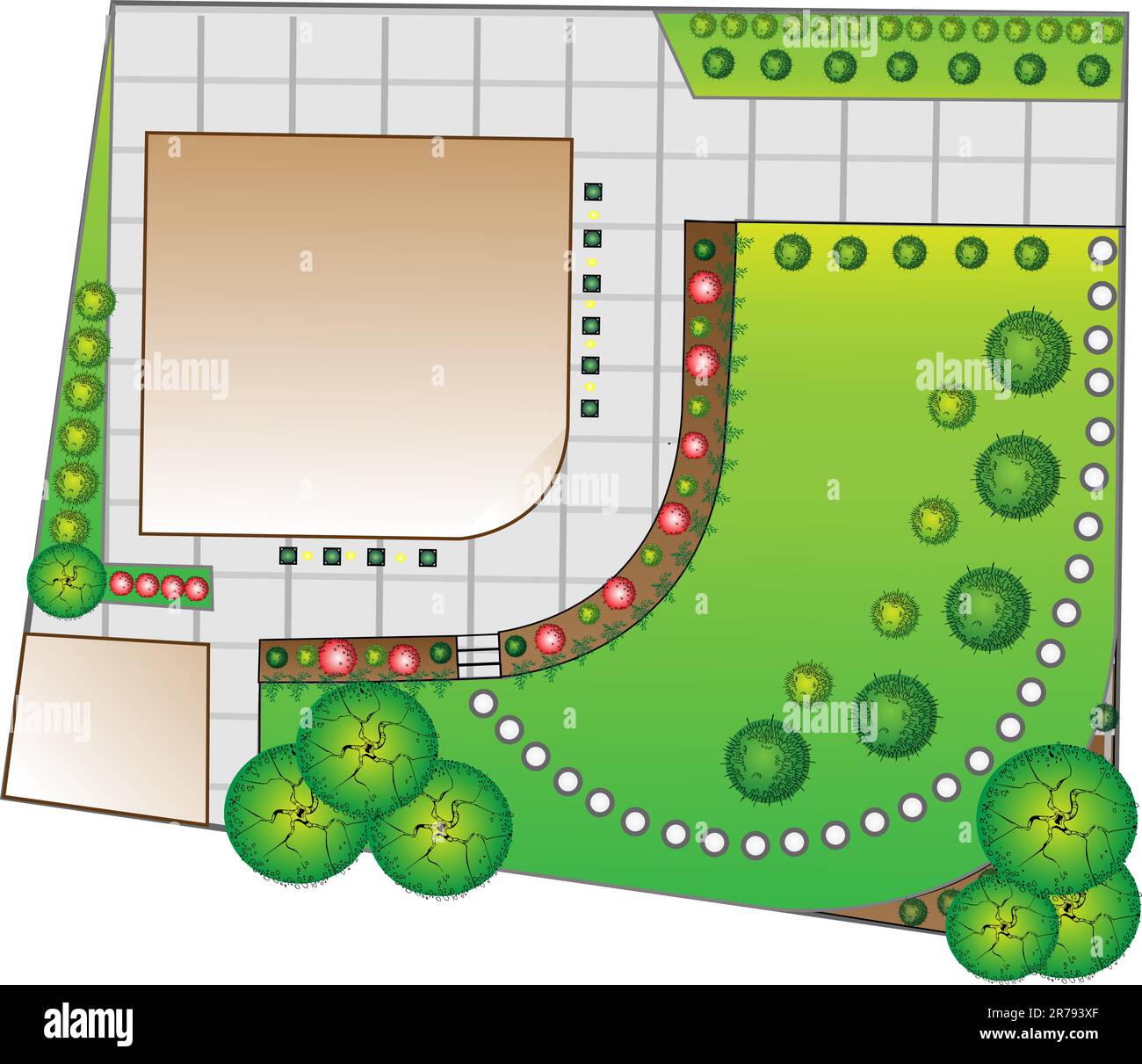 Trellis bridge Stock Vector Images - Alamy