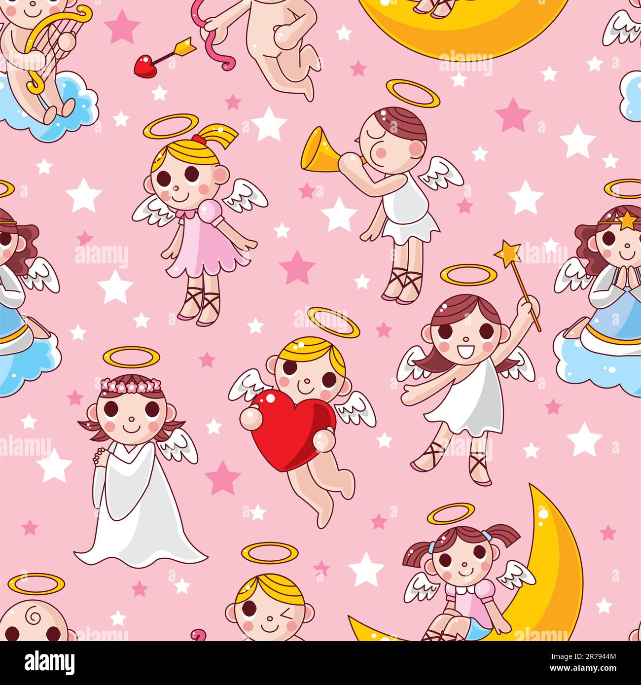 Childhood pattern hi-res stock photography and images - Alamy