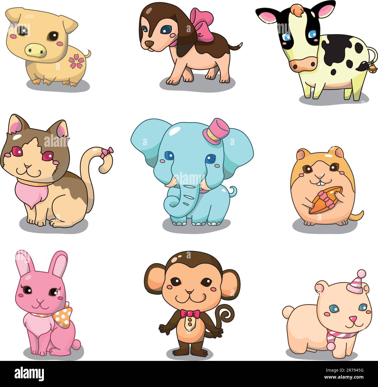 cartoon animal icon Stock Vector Image & Art - Alamy