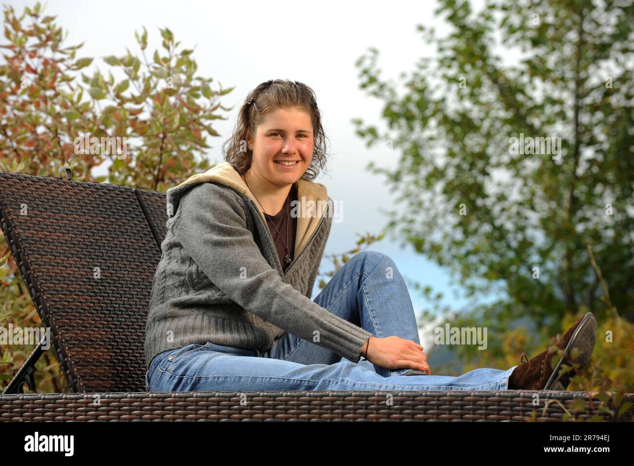 Tina Bachmann, Feature, Privataufnahmen, Biathlon Stock Photo - Alamy