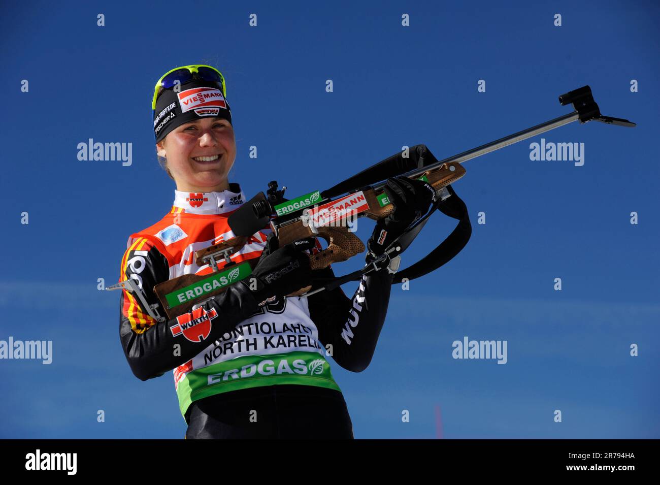 Tina Bachmann, Feature, Privataufnahme, Biathlon Stock Photo - Alamy
