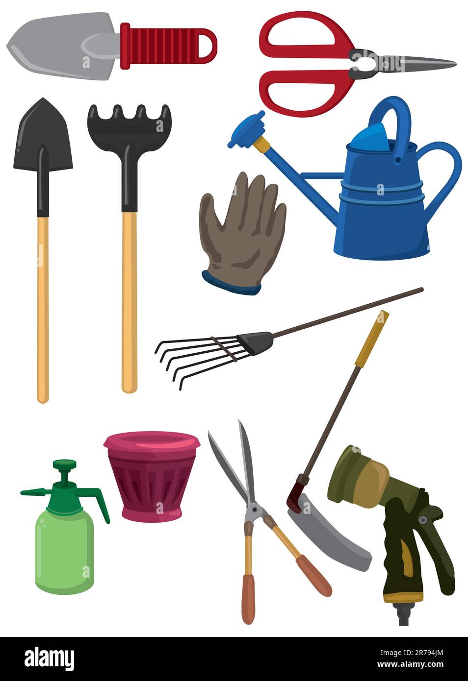 cartoon gardening icon Stock Vector Image & Art - Alamy