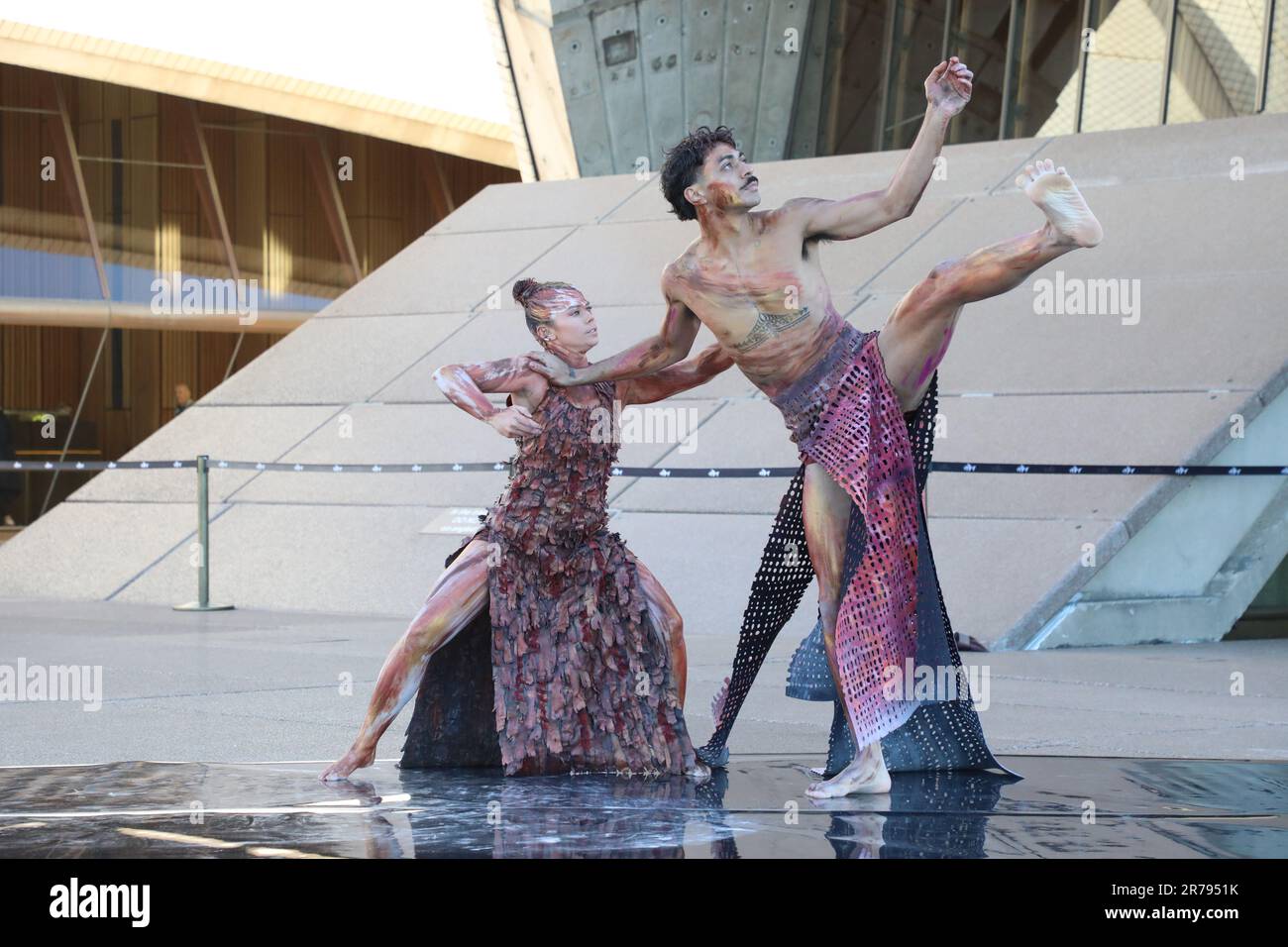 Sydney, Australia. 14th June 2023. Yuldea marks the inaugural work of Frances Rings in her newly ...