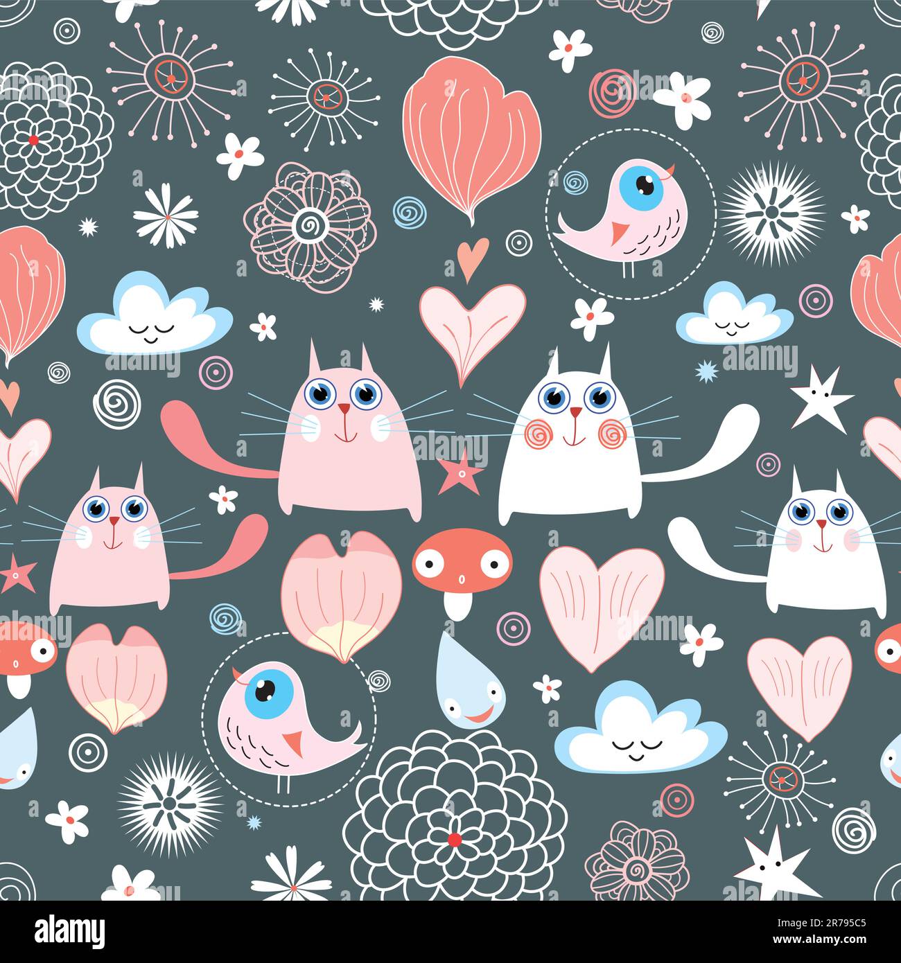 Willow pattern animal Stock Vector Images - Alamy