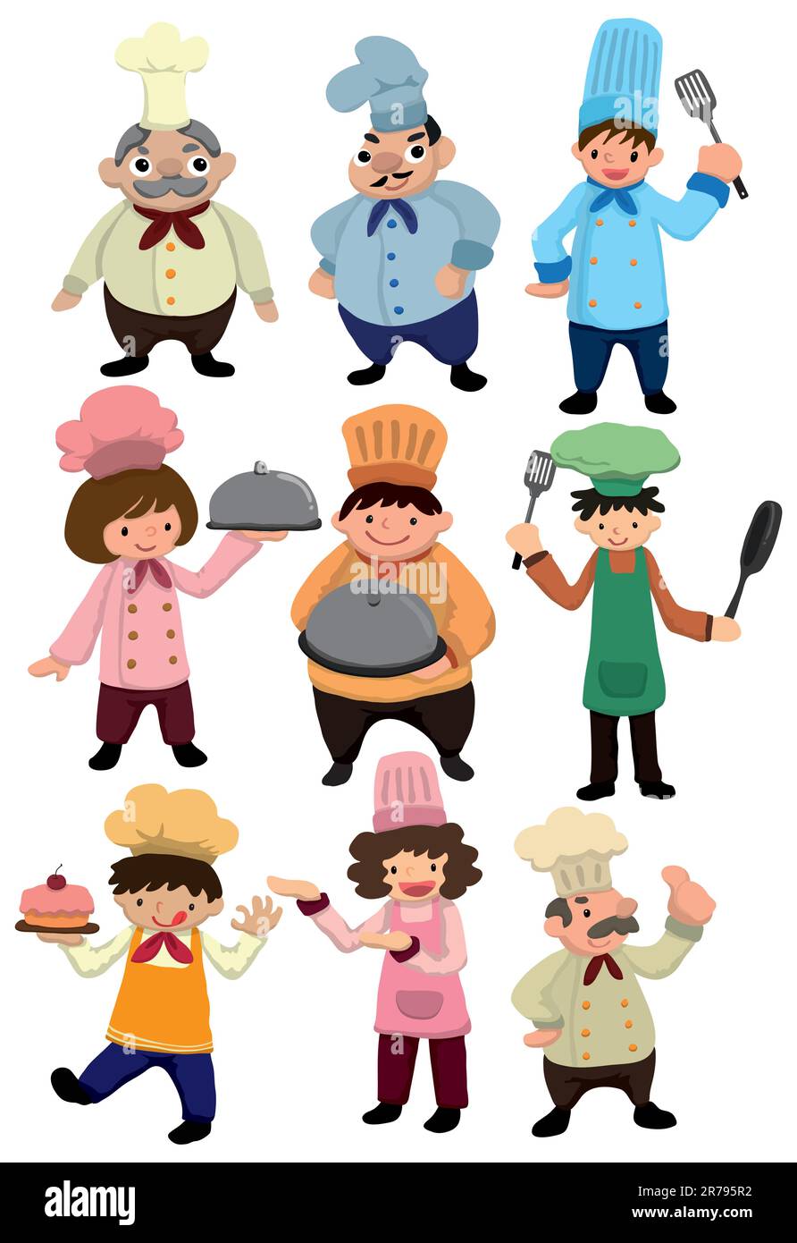 cartoon Chef icon Stock Vector Image & Art - Alamy