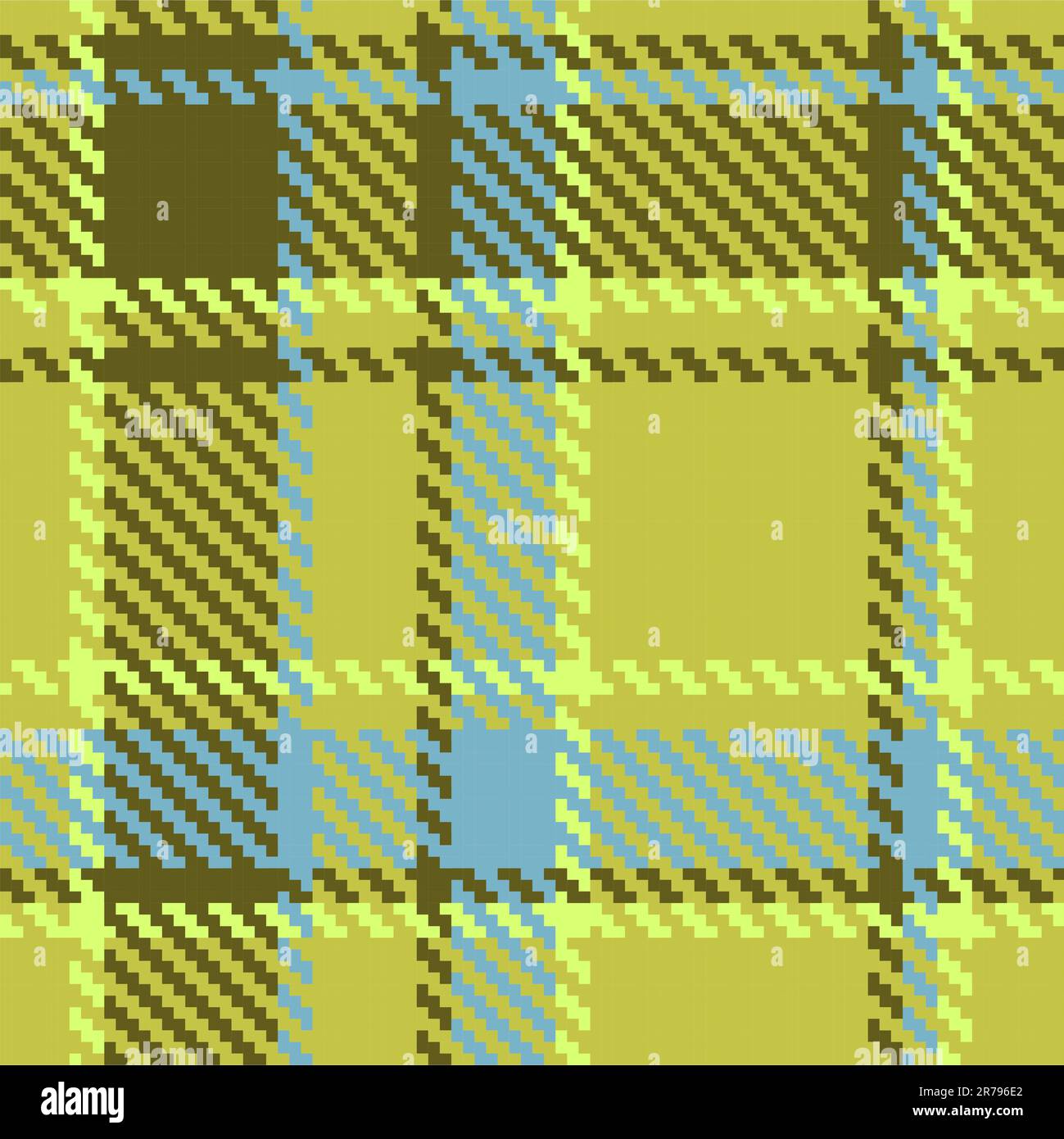 Brown check fabric texture square hi-res stock photography and images ...