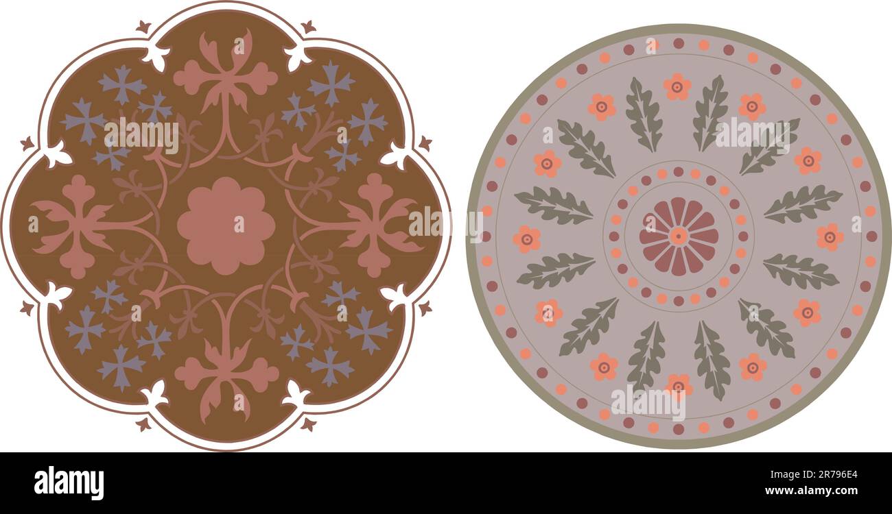 Islamic art india Stock Vector Images - Alamy