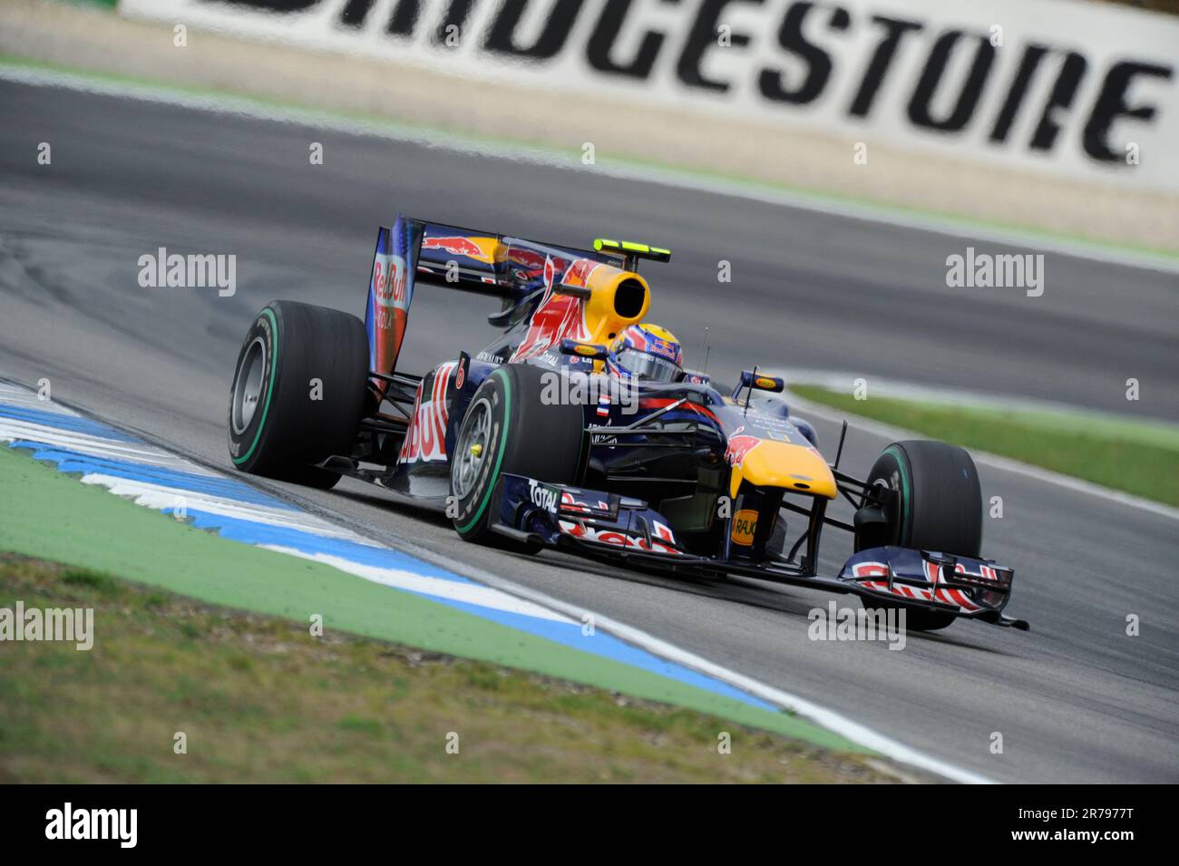 Mark Webber Red Bull Racing Aktion Formel 1 Grand Prix von Deutschland ...