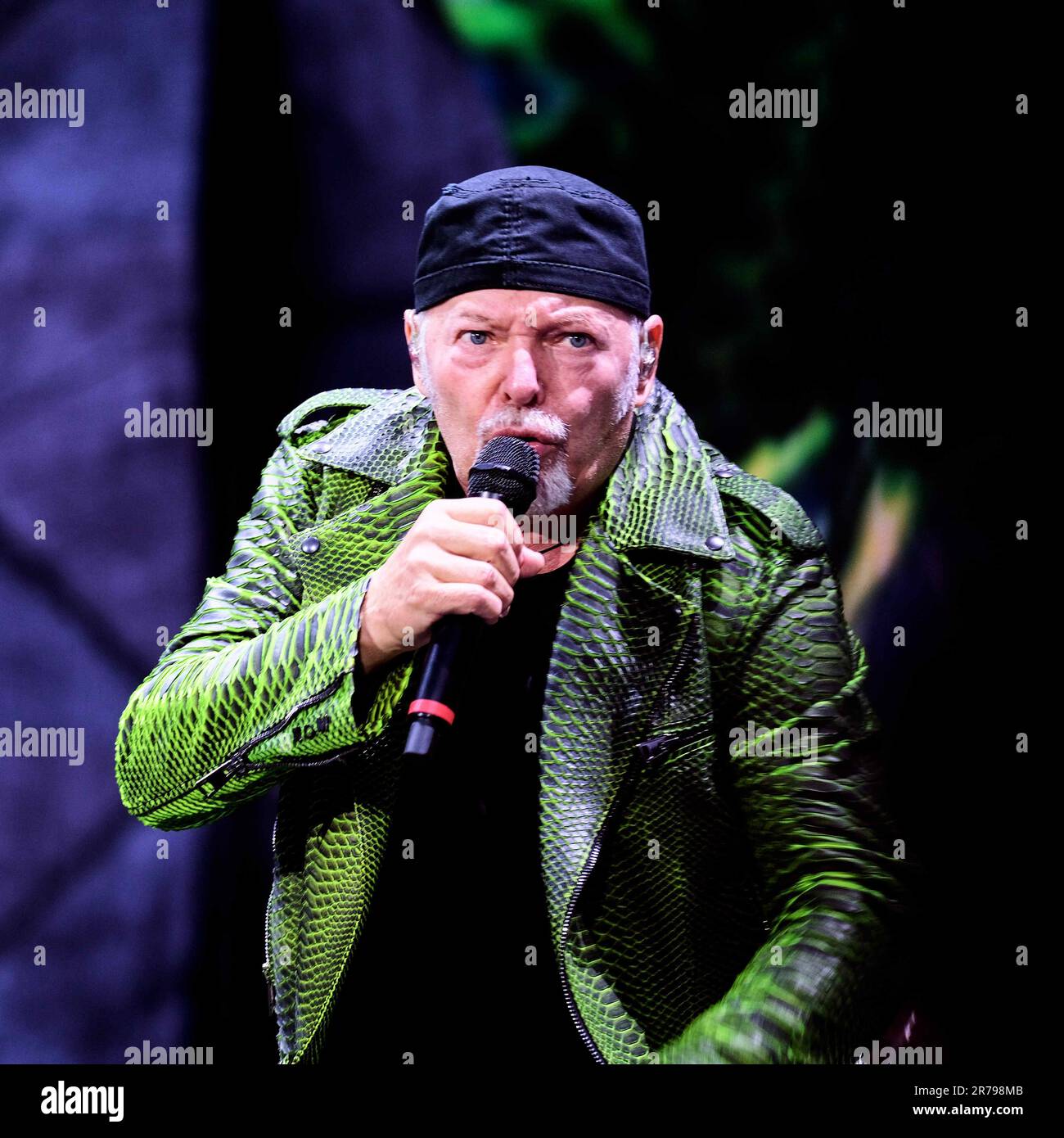 Stadio Dall'Ara, Bologna, Italy, June 12, 2023, Vasco Rossi during ...