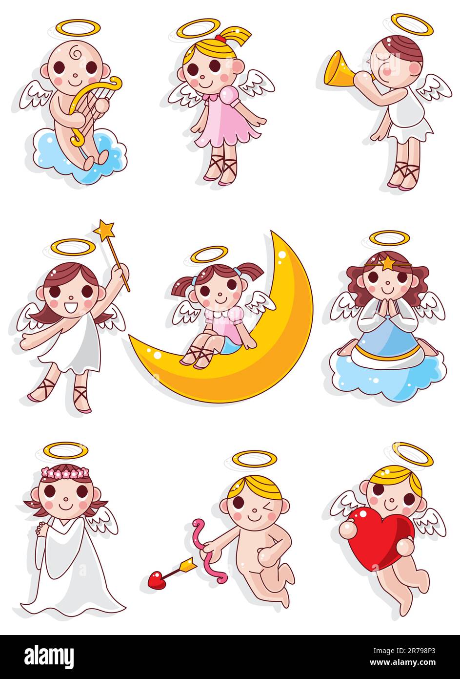 Artificial moon light Stock Vector Images - Alamy