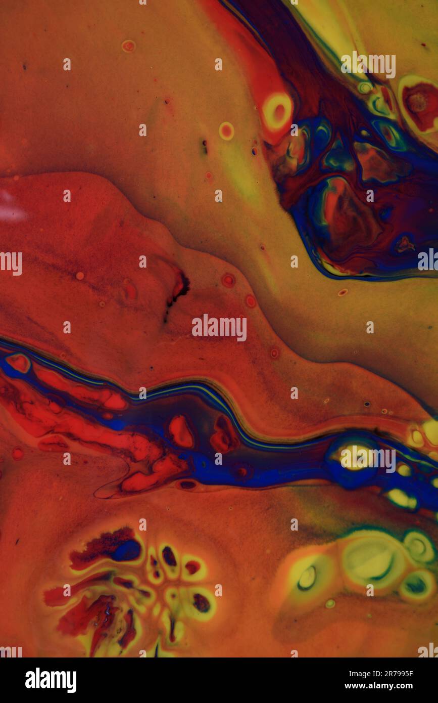 Fluid art, abstract, acrylic paint, hobby, texture, design, colour ...