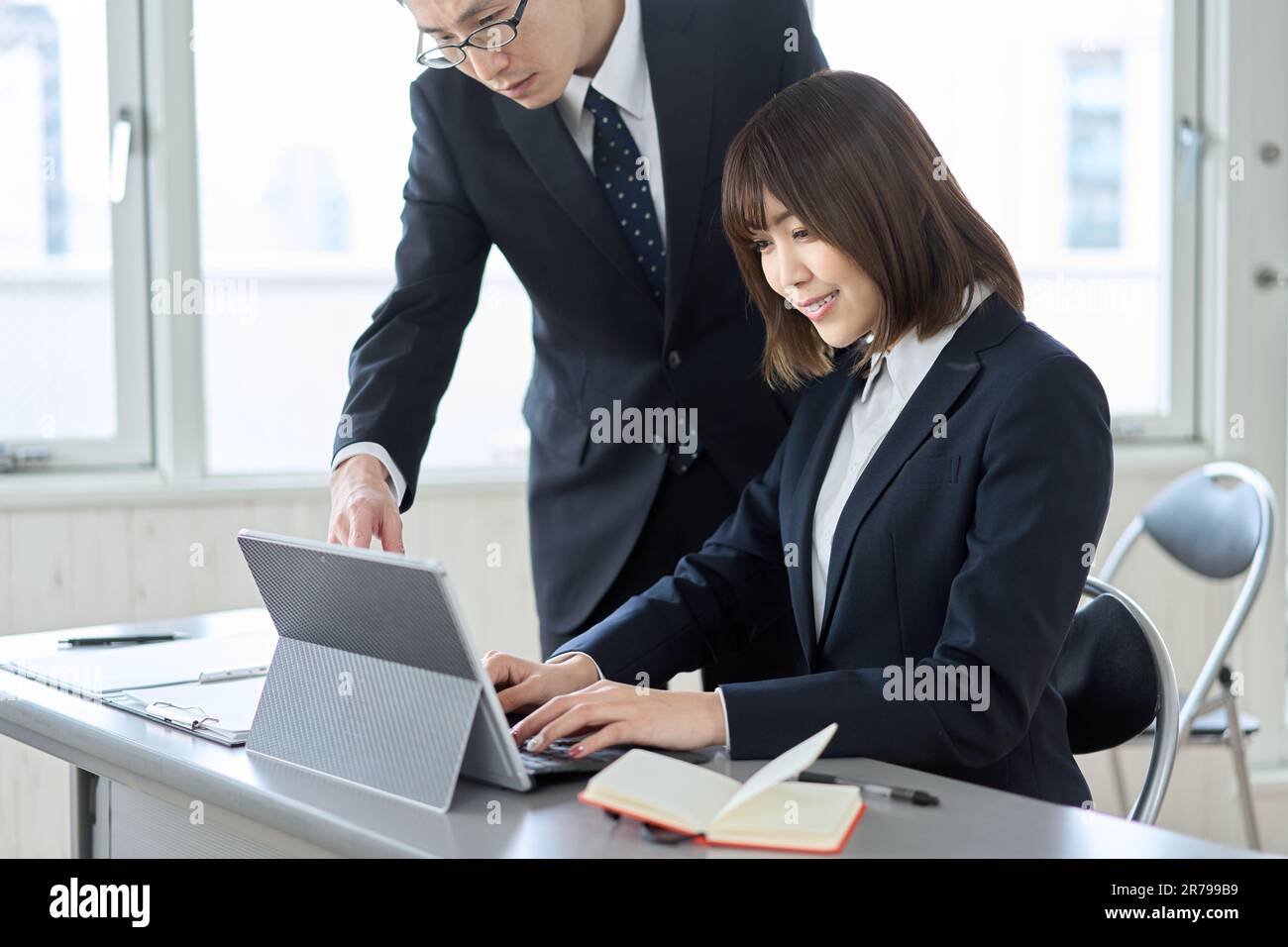 Male subordinates hi-res stock photography and images - Alamy