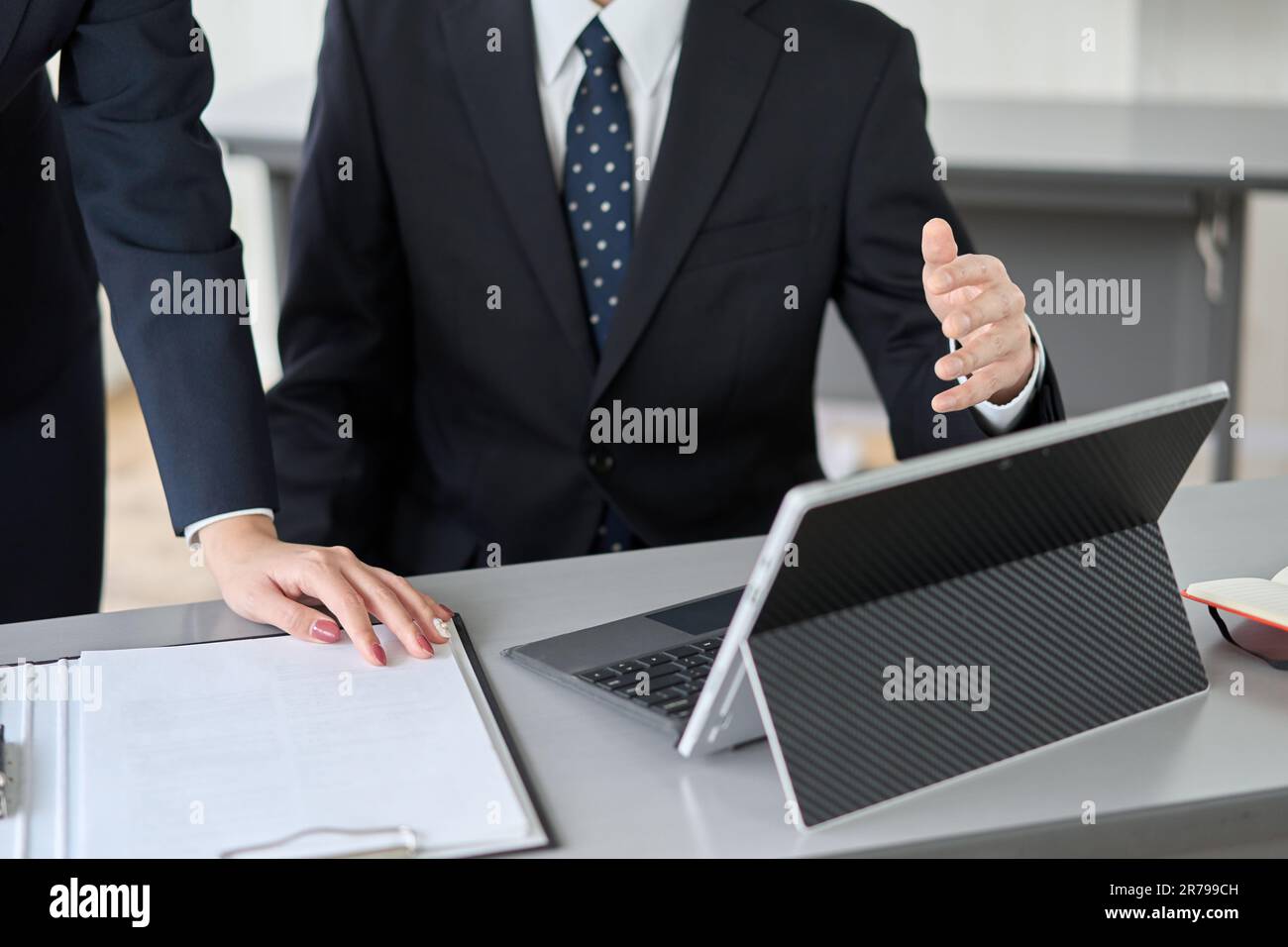 Subordinate hand hi-res stock photography and images - Alamy