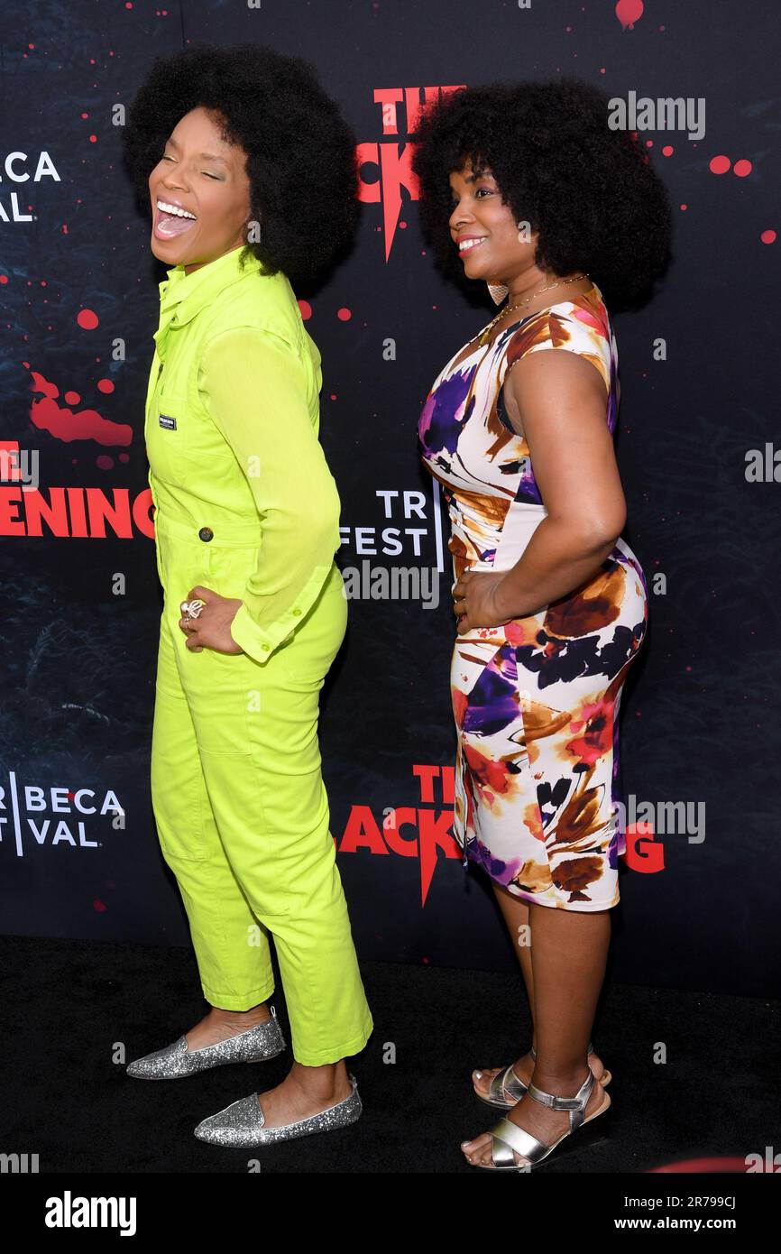 New York, USA. 13th June, 2023. Amber Ruffin and Lacey Lamar attending ...