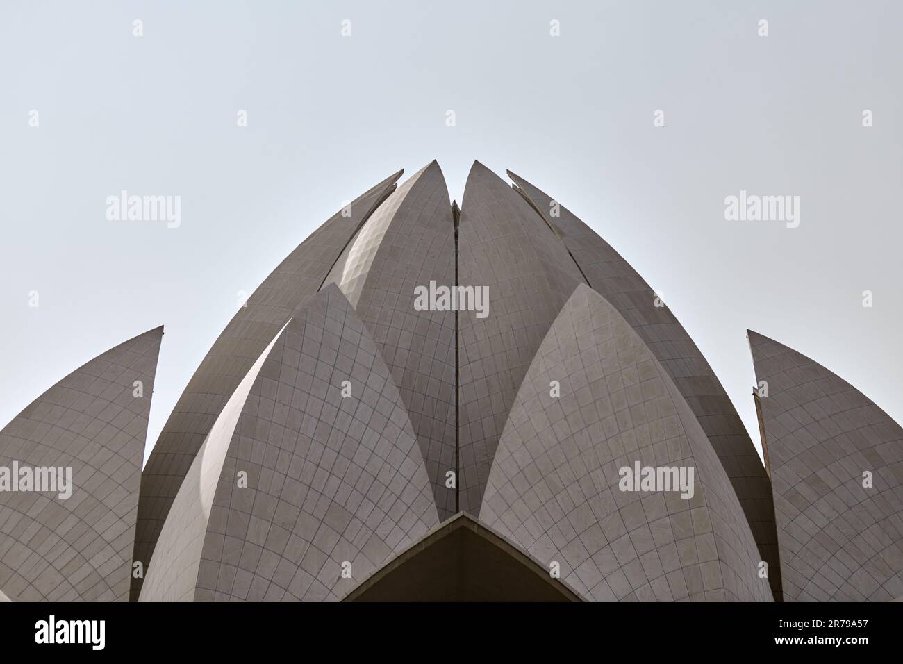Lotus temple Baháʼí House of worship in New Delhi, India, beautiful ...