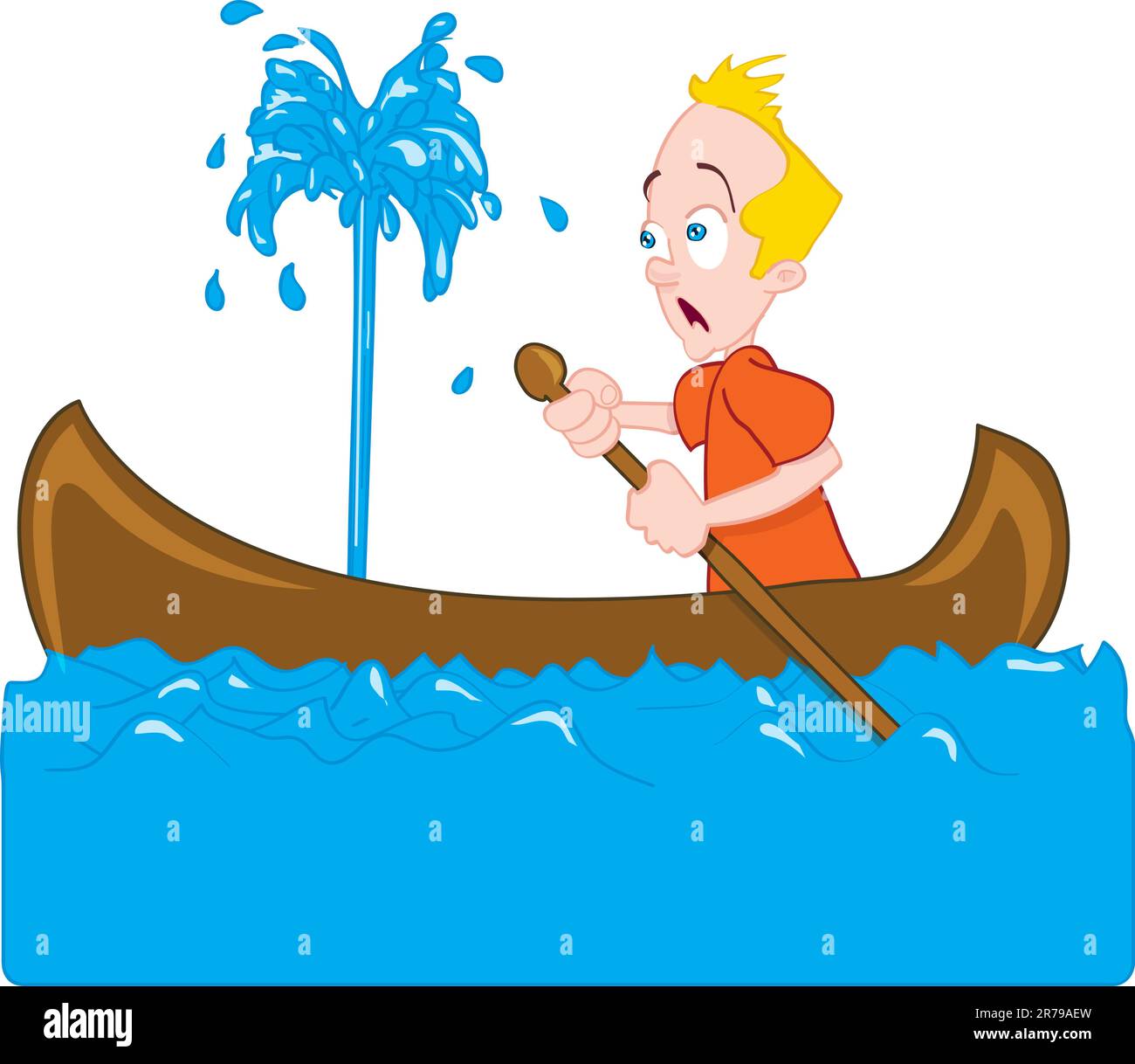 Sinking boat Stock Vector Images - Alamy