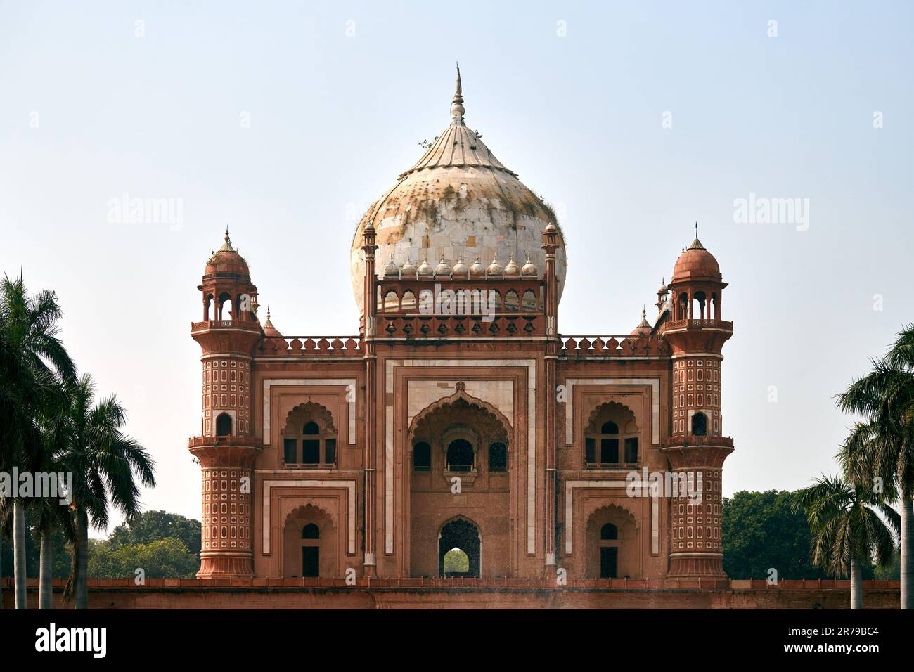 Tomb of Safdar Jang sandstone mausoleum in New Delhi, India, ancient ...