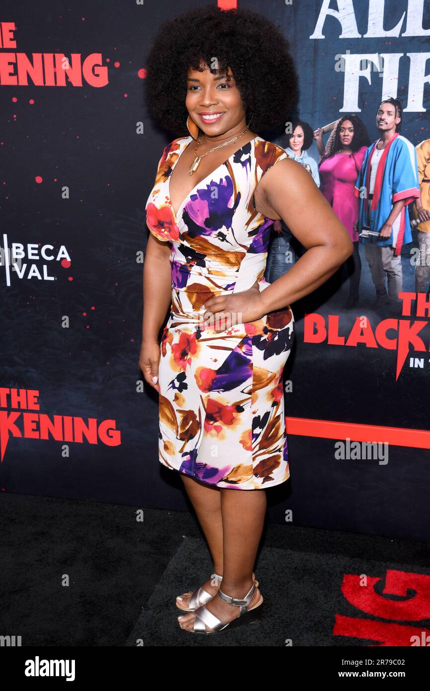 New York, USA. 13th June, 2023. Lacey Lamar attending 'The Blackening ...