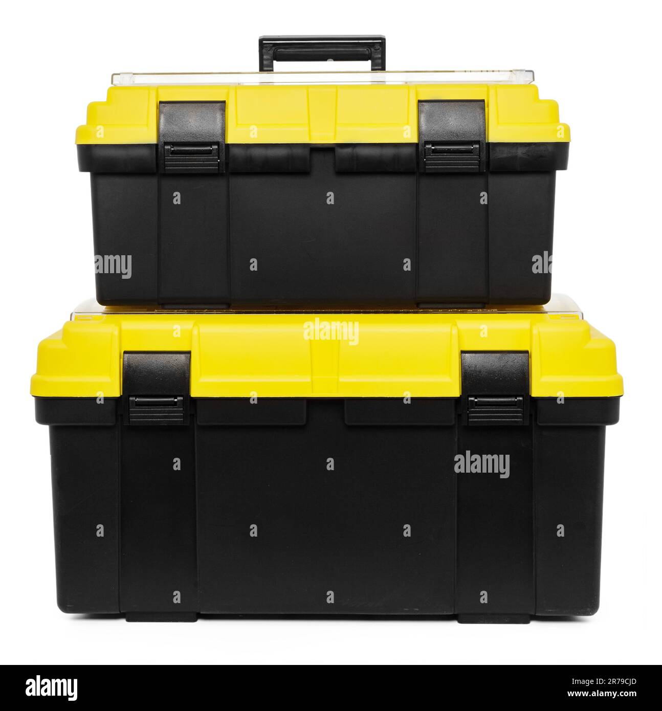 Toolkit box isolated on the white background Stock Photo - Alamy