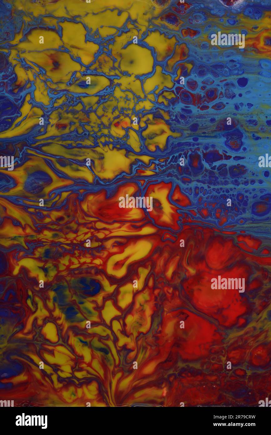 Acrylic painting techniques hi-res stock photography and images - Alamy