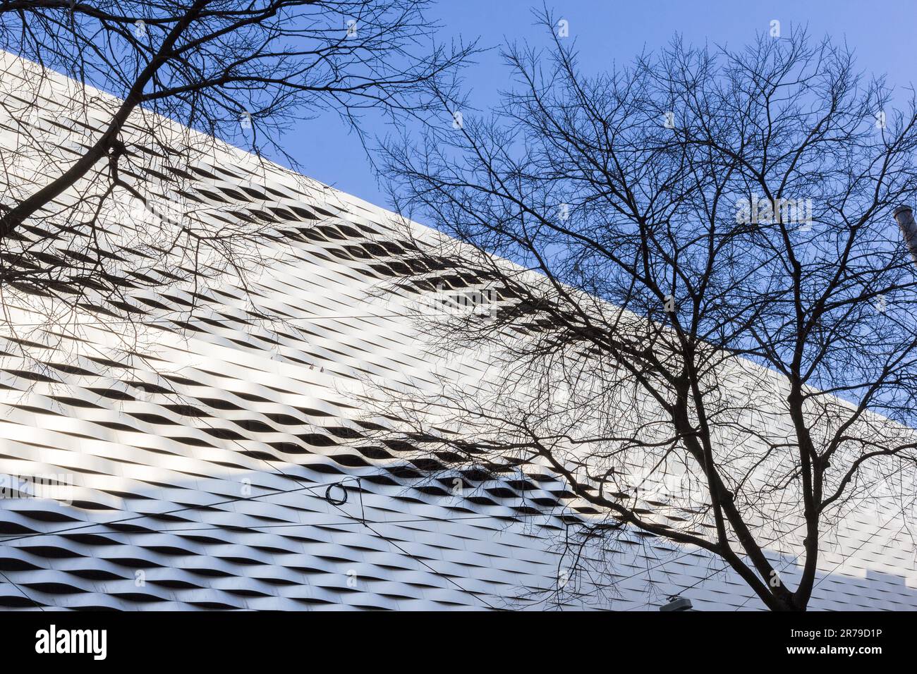 Basel, Switzerland - March 01, 2021: Facade of the exhibition center in ...