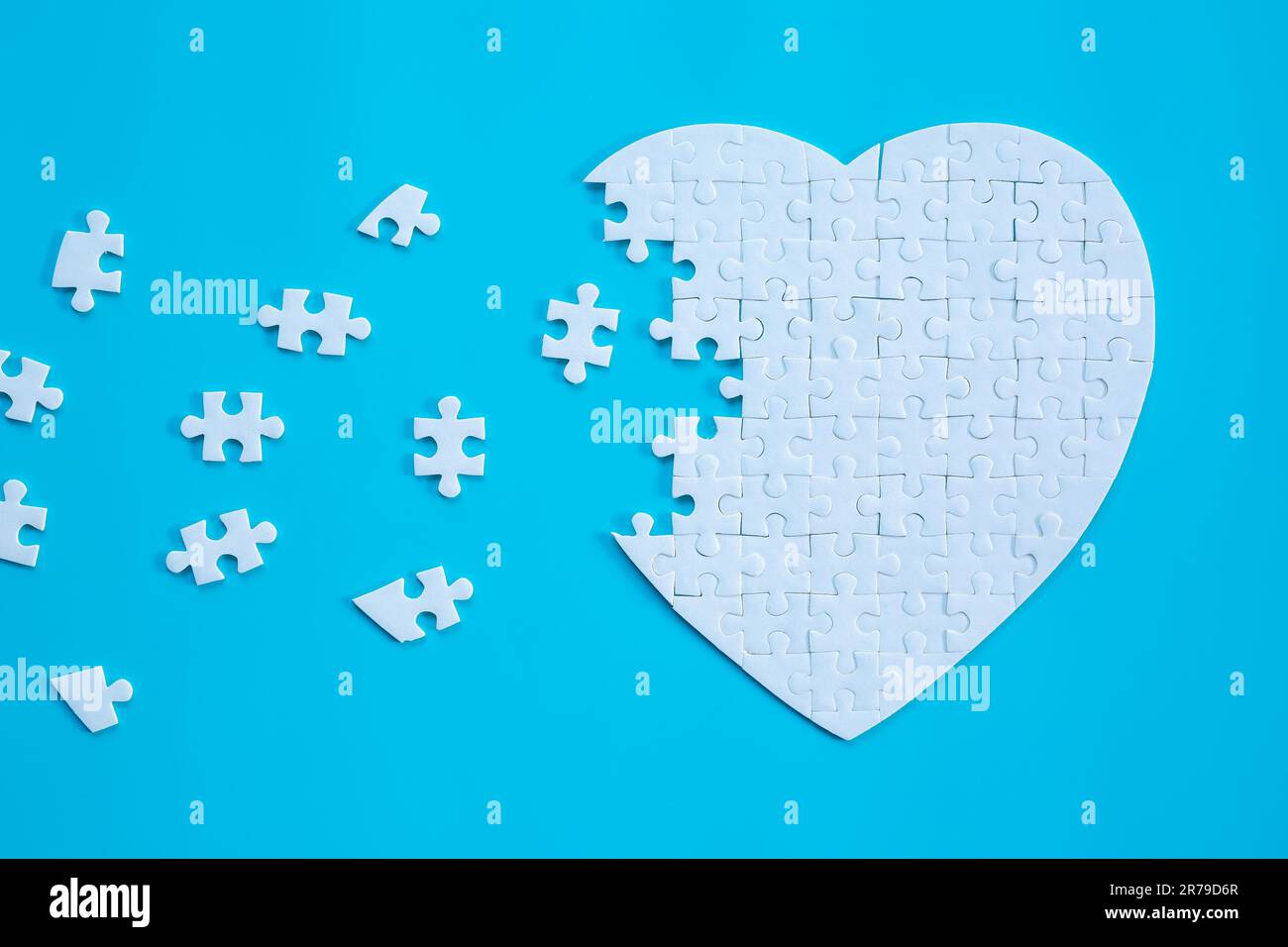 Unfinished Heart Puzzle
