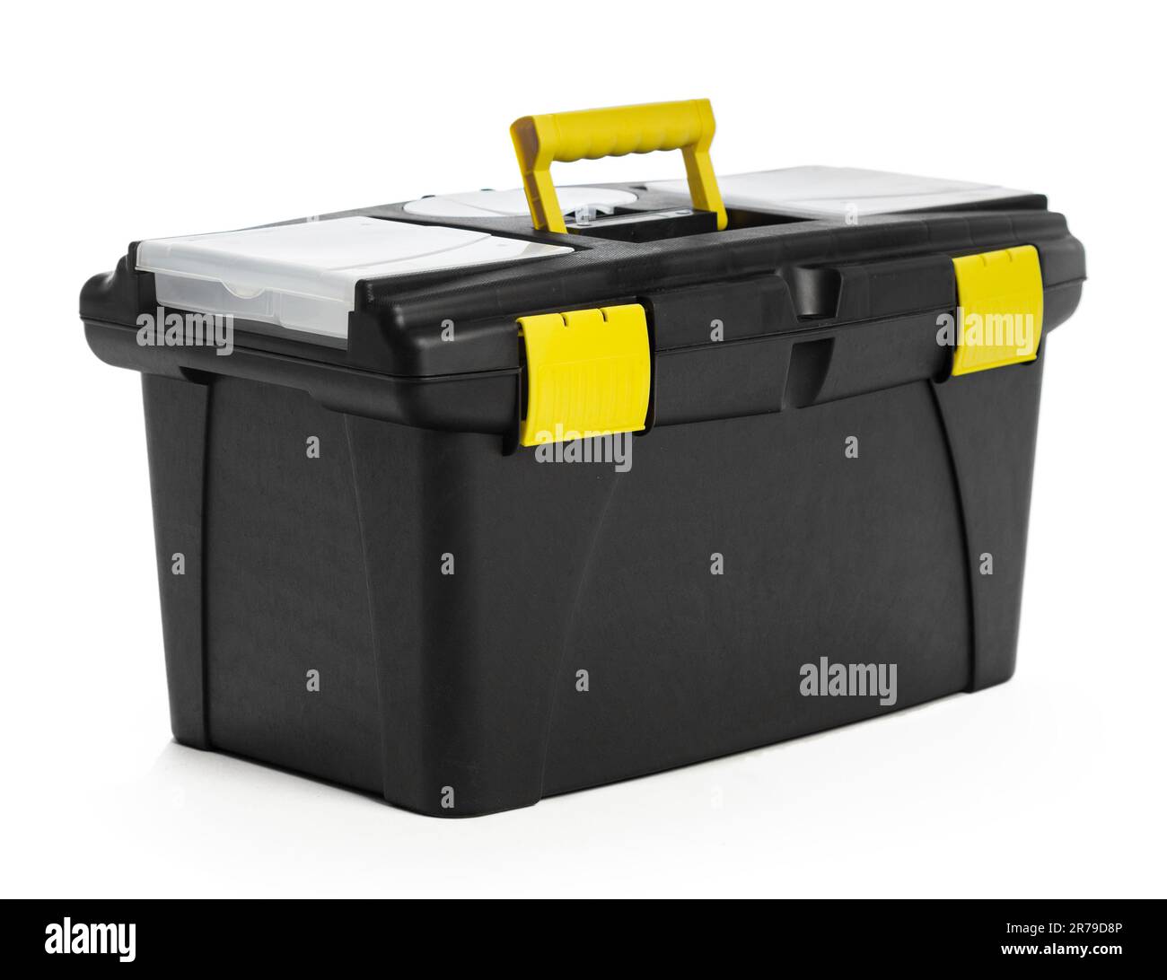 Toolkit box isolated on the white background Stock Photo - Alamy