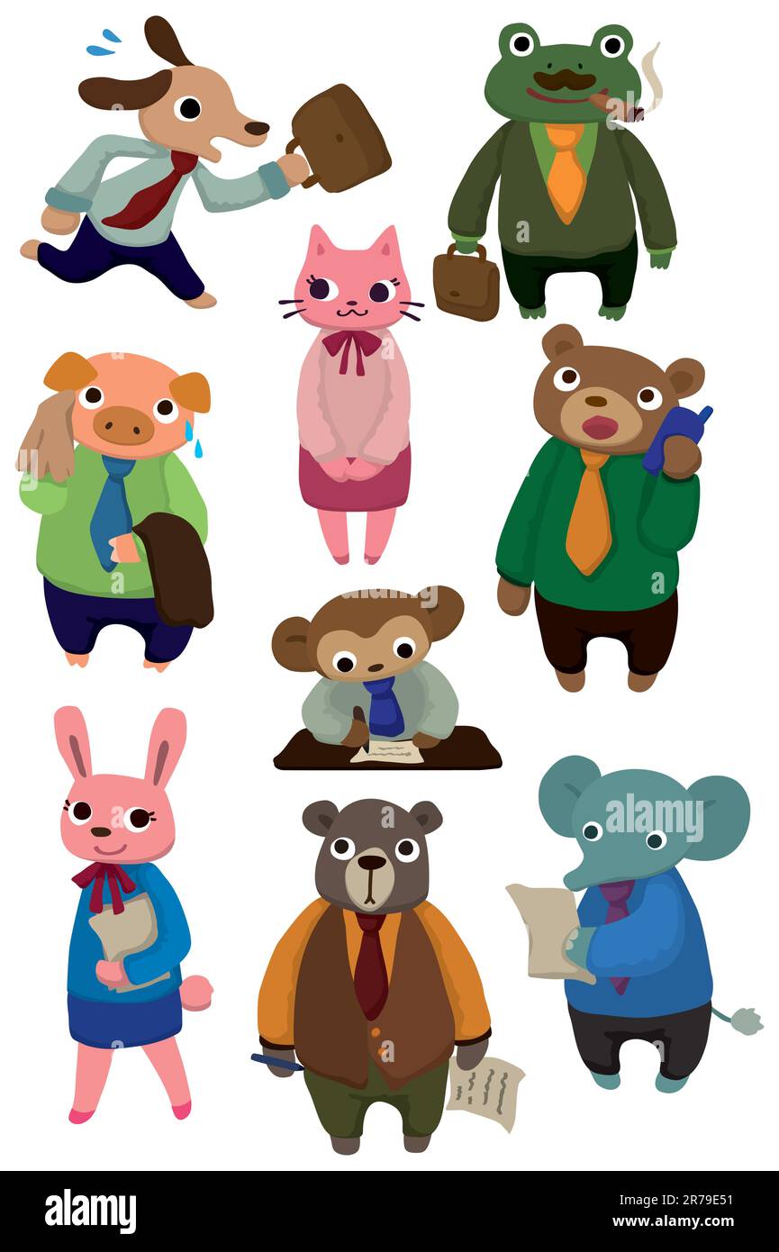 Elephant worker Stock Vector Images - Alamy