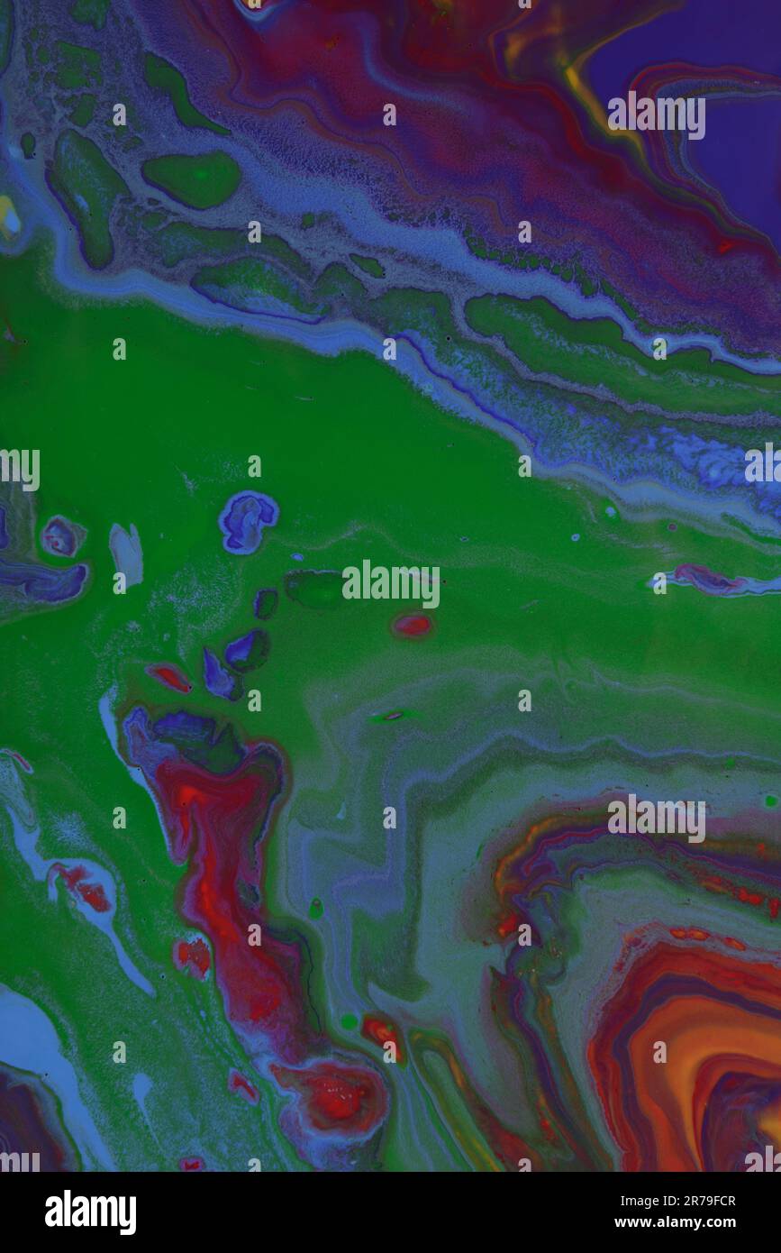 Fluid art, abstract, acrylic paint, hobby, texture, design, colour ...