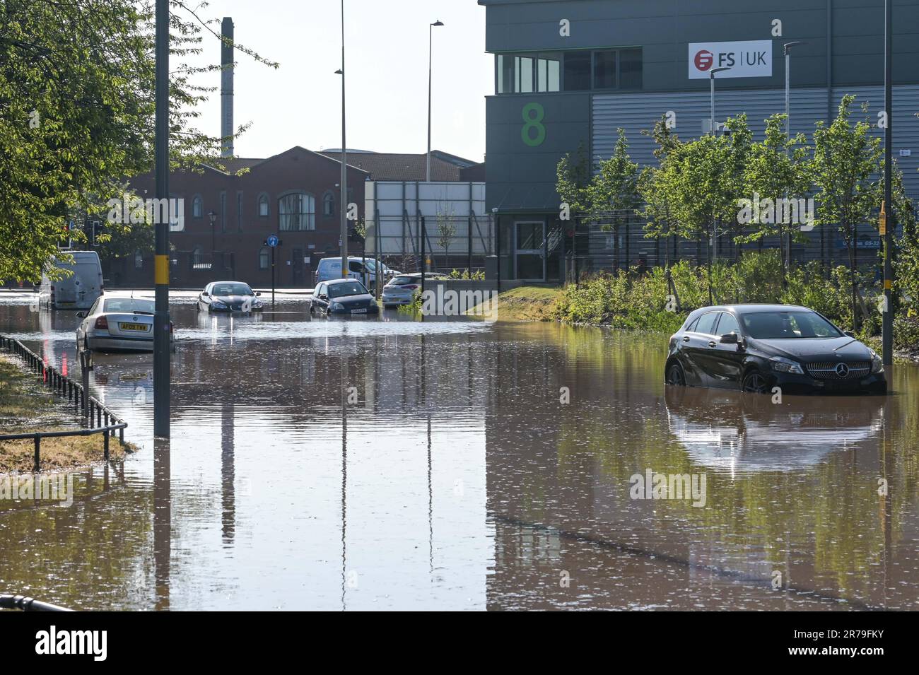 Lichfield Road, Birmingham 14th June 2023 - A major Birmingham road has ...