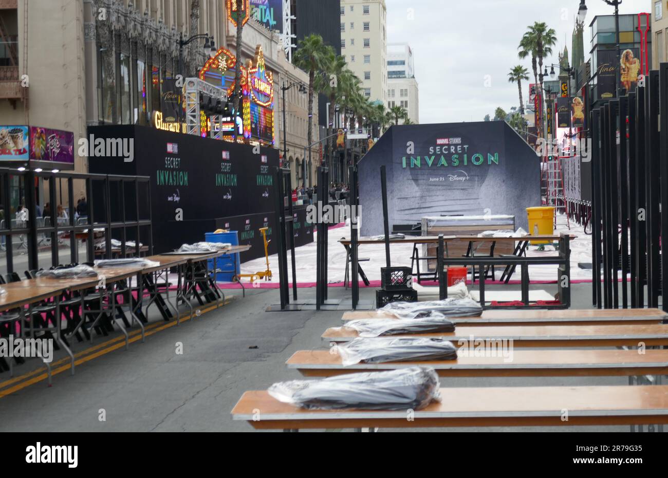 Hollywood, California, USA 12th June 2023 Disney Marvel Secret Invasion ...