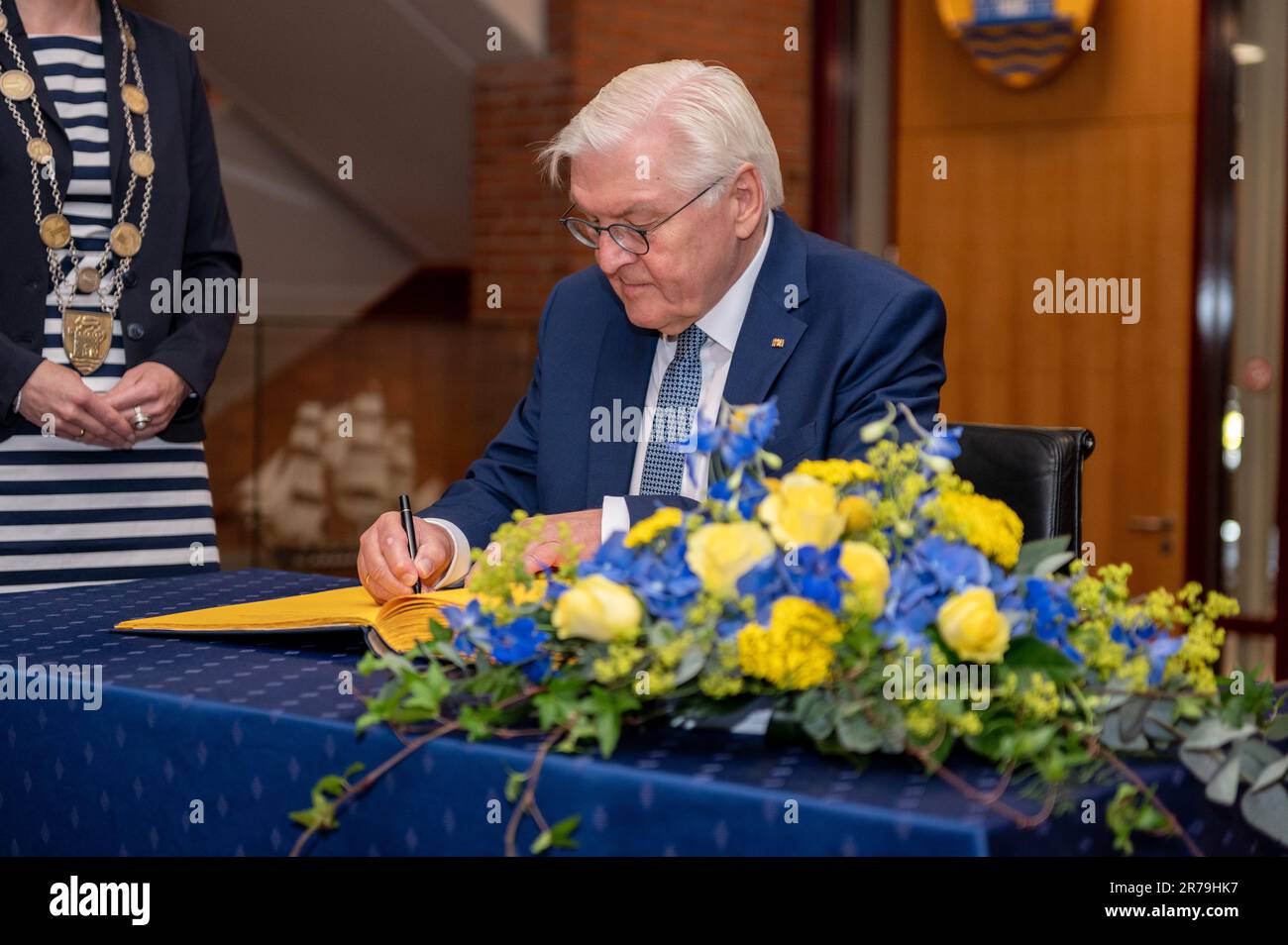 Eckernförde, Deutschland, 13. Juni 2023, Bundespräsident Frank-Walter ...