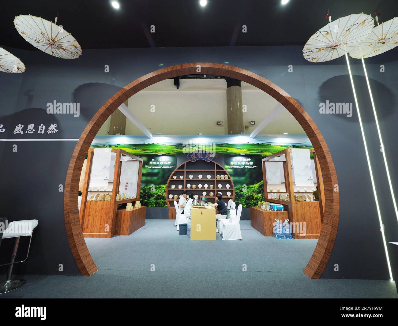 People visit the 2023 Beijing International Tea Expo in Beijing, China ...